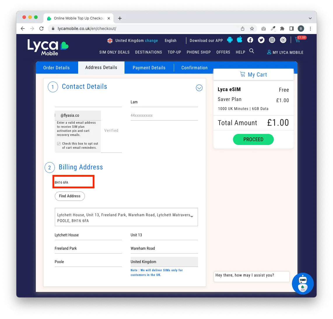 【實測】£5 月費即買即用的英國電話卡 | LycaMobile eSIM 購買 + 安裝教學 | FlyAsia