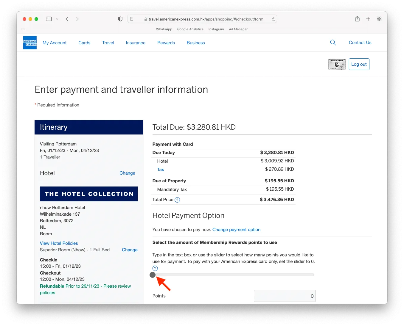 3 個我會用 AMEX Travel Online 訂酒店的原因 | FlyAsia