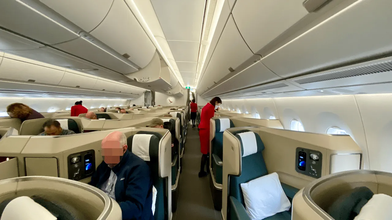 【商務艙】國泰 A351 飛行體驗 | 阿姆斯特丹-香港 | CX270 | FlyAsia